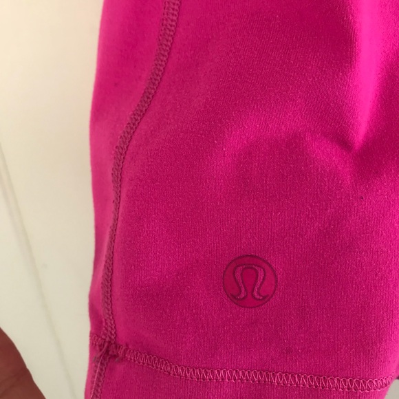 lululemon athletica | Tops | Rare Lululemon Elongate Tank In Raspberry ...